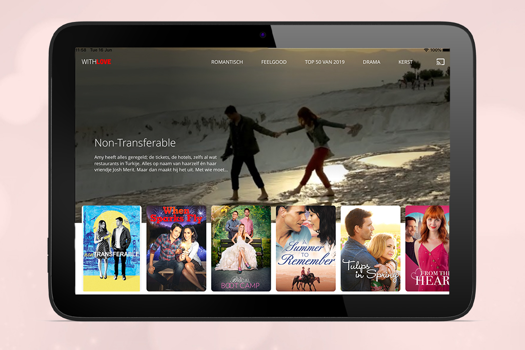 Kijk WithLove op je tablet - WithLove